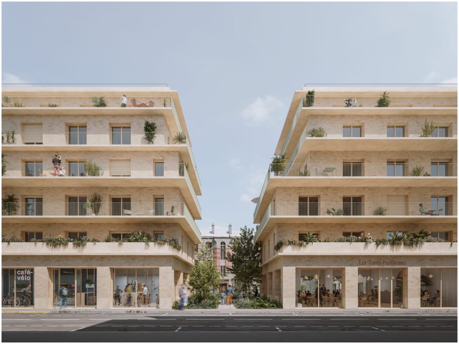 Projet Pantin - Avenier Cornejo architectes